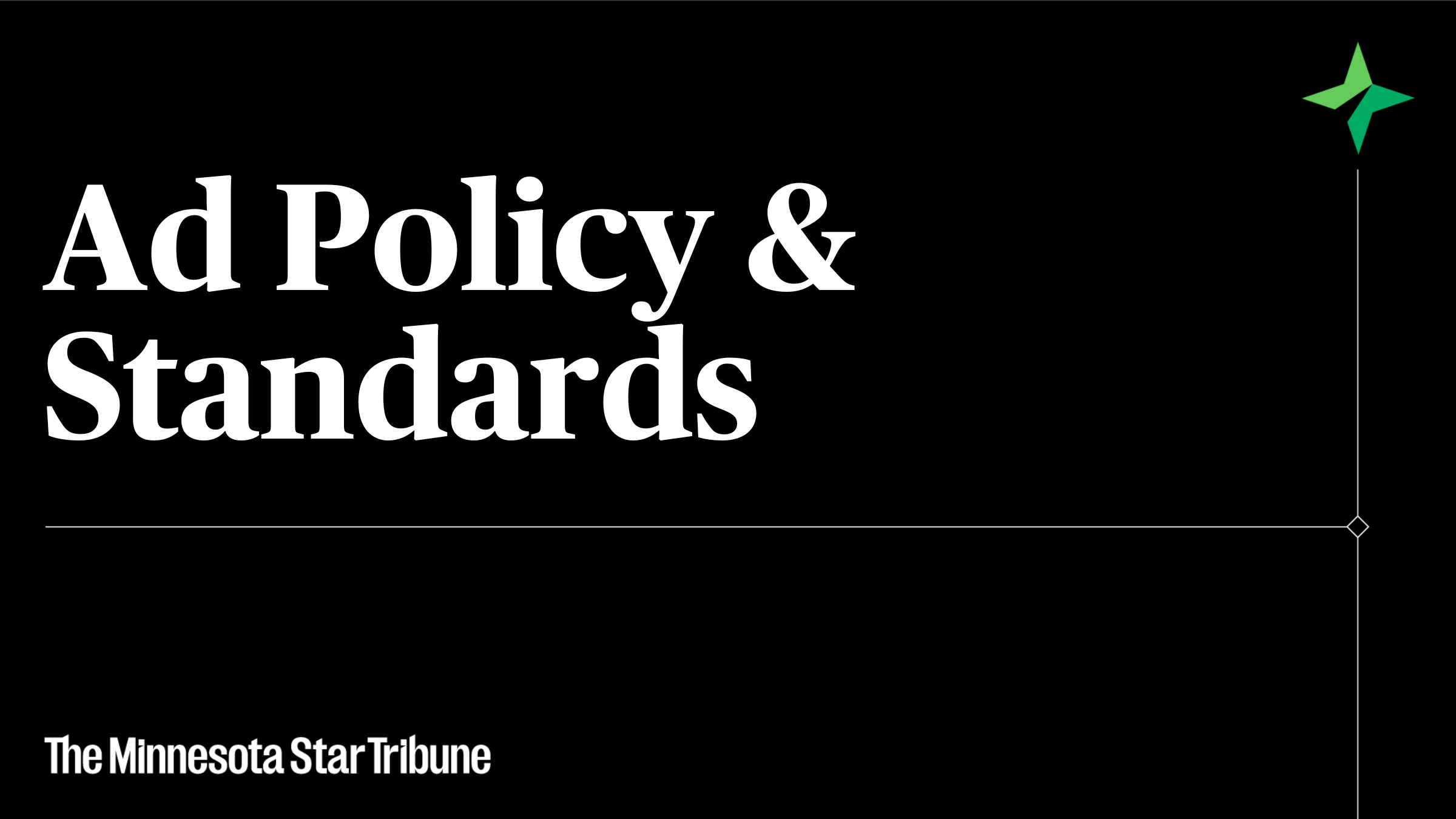 Advertising Policy - Star Tribune Company